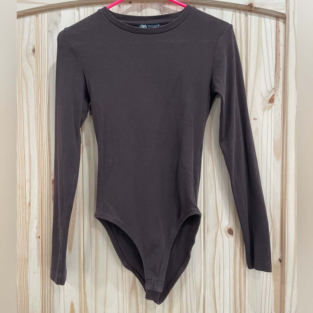 Zara Chocolate Brown Bodysuit - Gem
